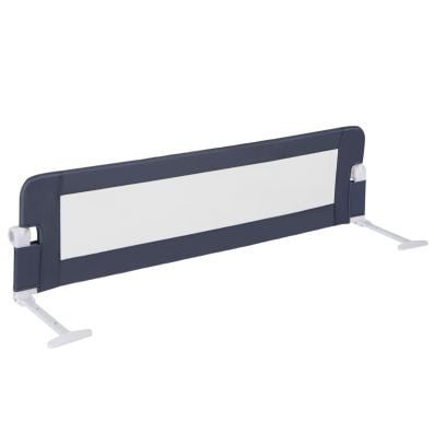 Foldable Bed Rail with Adjustable Safety Strap for Toddlers - Costway