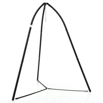 Hanging Chair Stand with Hanging Chain for Lounger Saucer - Costway