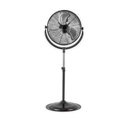 Industrial Standing Fan with 3 Speeds 360° Tilt and Adjustable Height ...