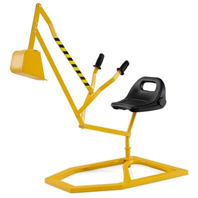 Kids Sand Digger Sandbox Toy Rotatable with 2-Handed Controls and ...