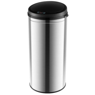 Touchless Trash Can with Motion Sensor Control and Manual Control - Costway