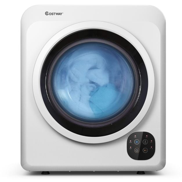 1700W Electric Tumble Laundry Dryer Stainless Steel Tub 6 kg/91L - Costway