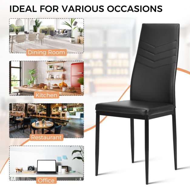 Armless Office Side Chairs