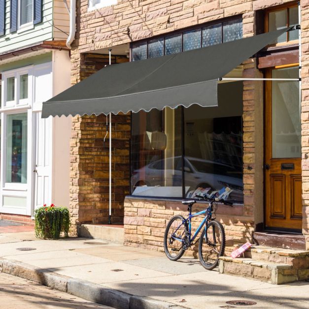 Telescopic Awning Sun Shade Retractable Canopy Sun Shelter for Window ...