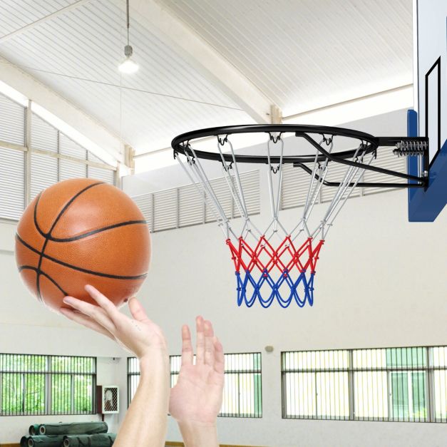 Basketball And Basketball Hoop
