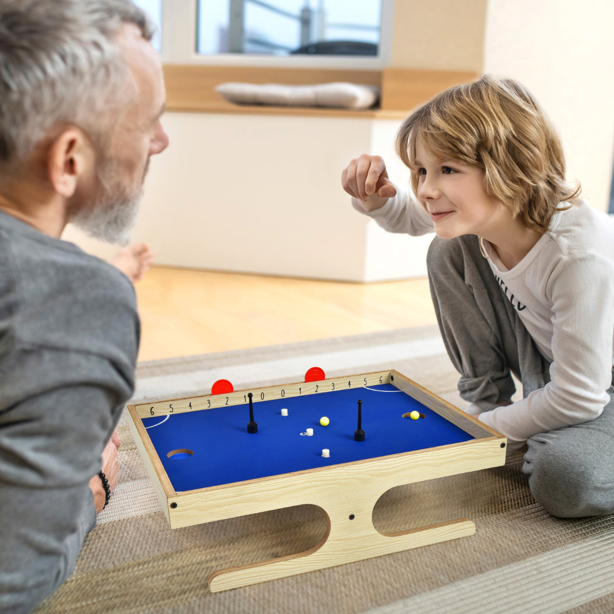 Magnetic Mini Foosball Table With Balls And Handle Sets - Kuiwee.com