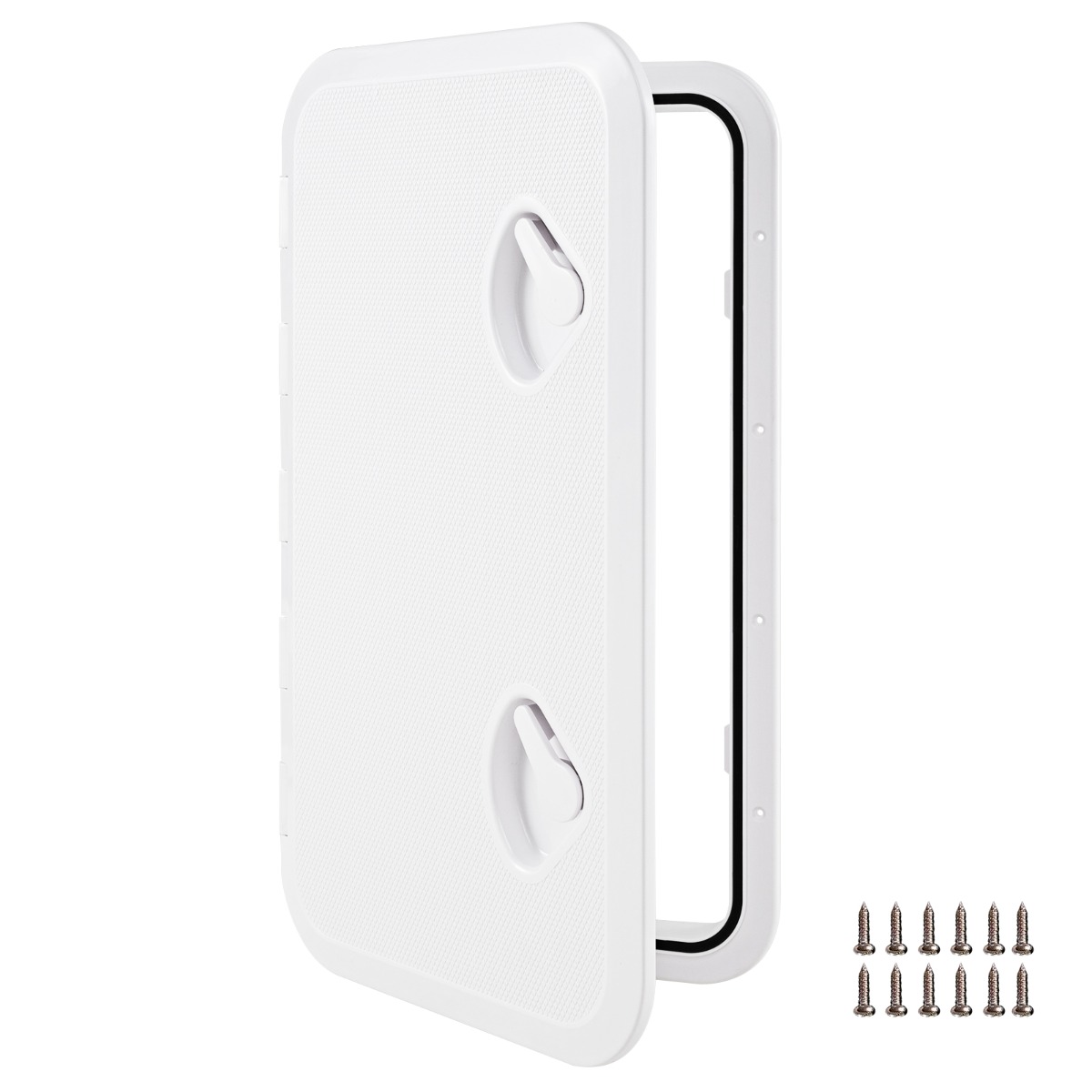 Marine Deck Access Hatch With 180 Lid Hinge And Non Slip Surface White ...